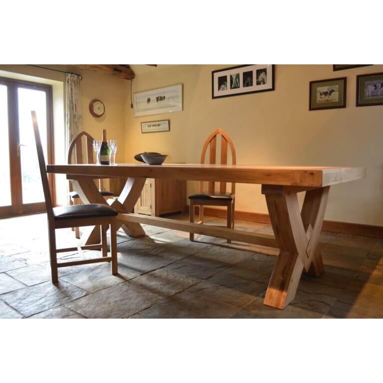 Pine Farmhouse Table | Pine and Oak