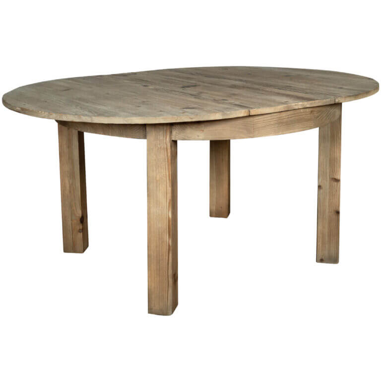 Artisan Reclaimed Circular Table | Pine and Oak